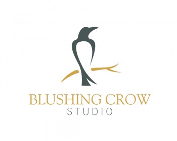 Blushing Crow Studio Logo Design Contest