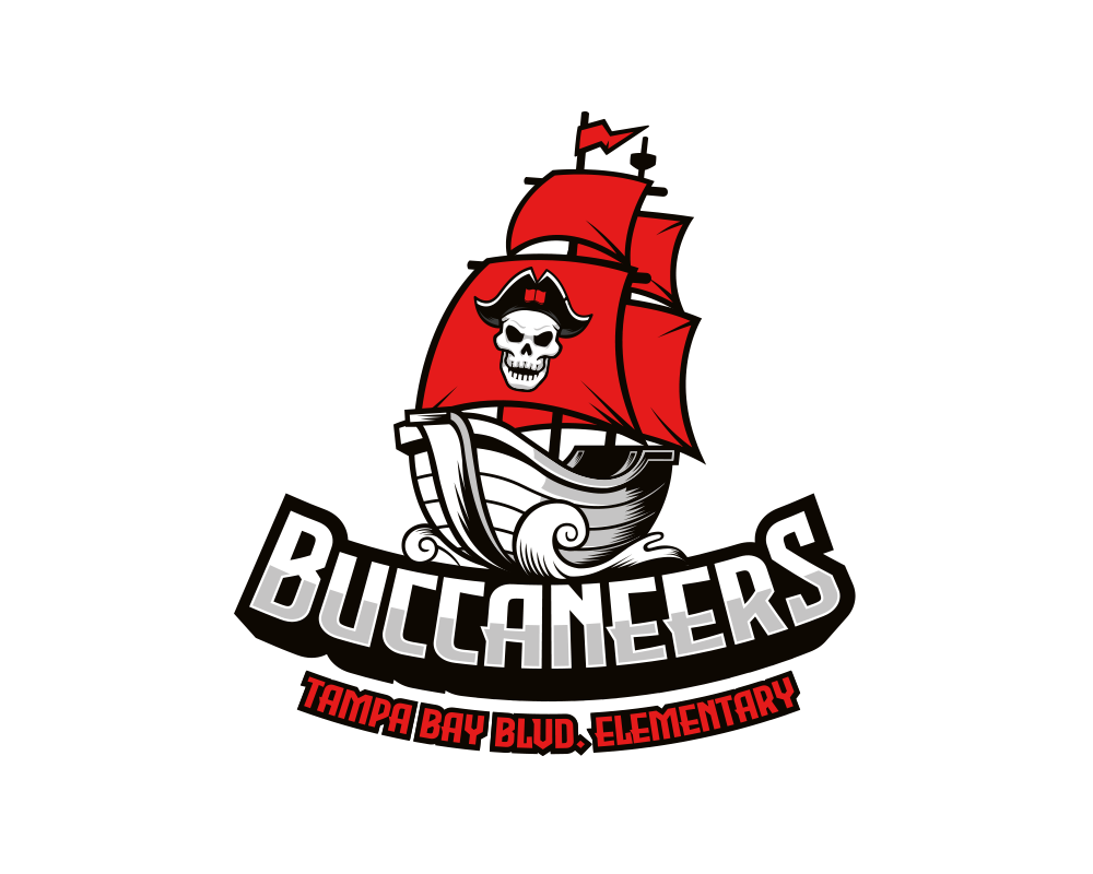 Tampa Bay Blvd. Elementary Buccaneers | Logo Design Contest ...