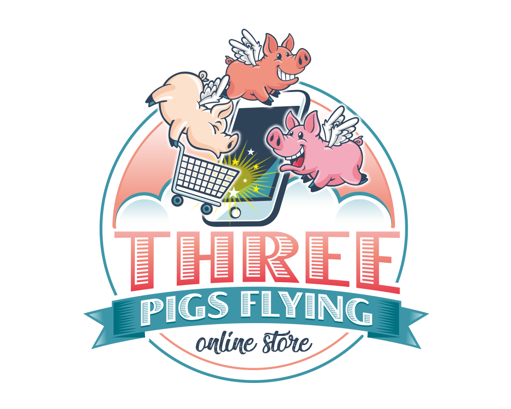 Three Pigs Flying | Logo Design Contest | LogoTournament