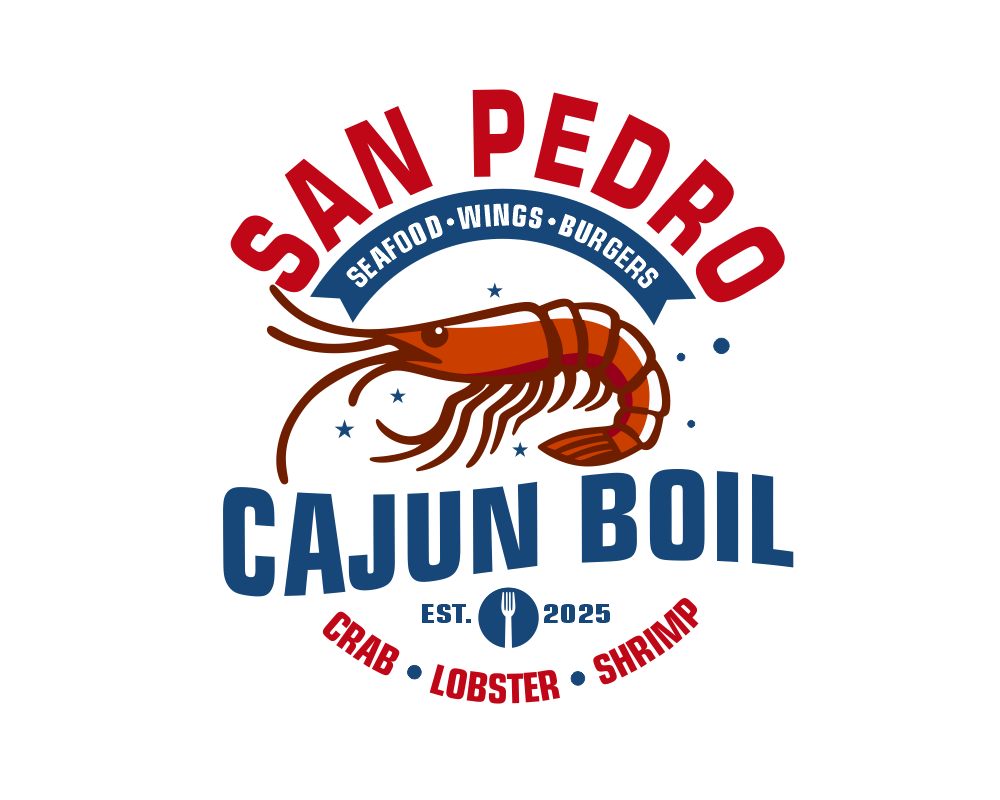 SAN PEDRO CAJUN BOIL | Logo Design Contest | LogoTournament