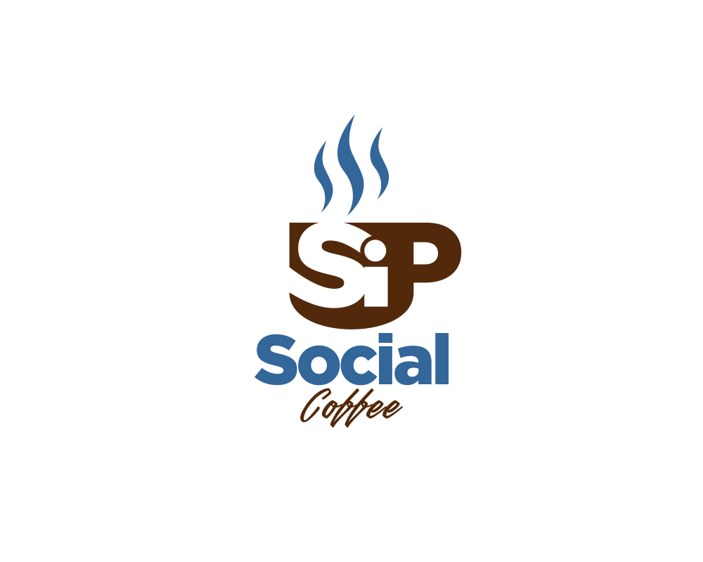 Sip Social Coffee | Logo Design Contest | LogoTournament