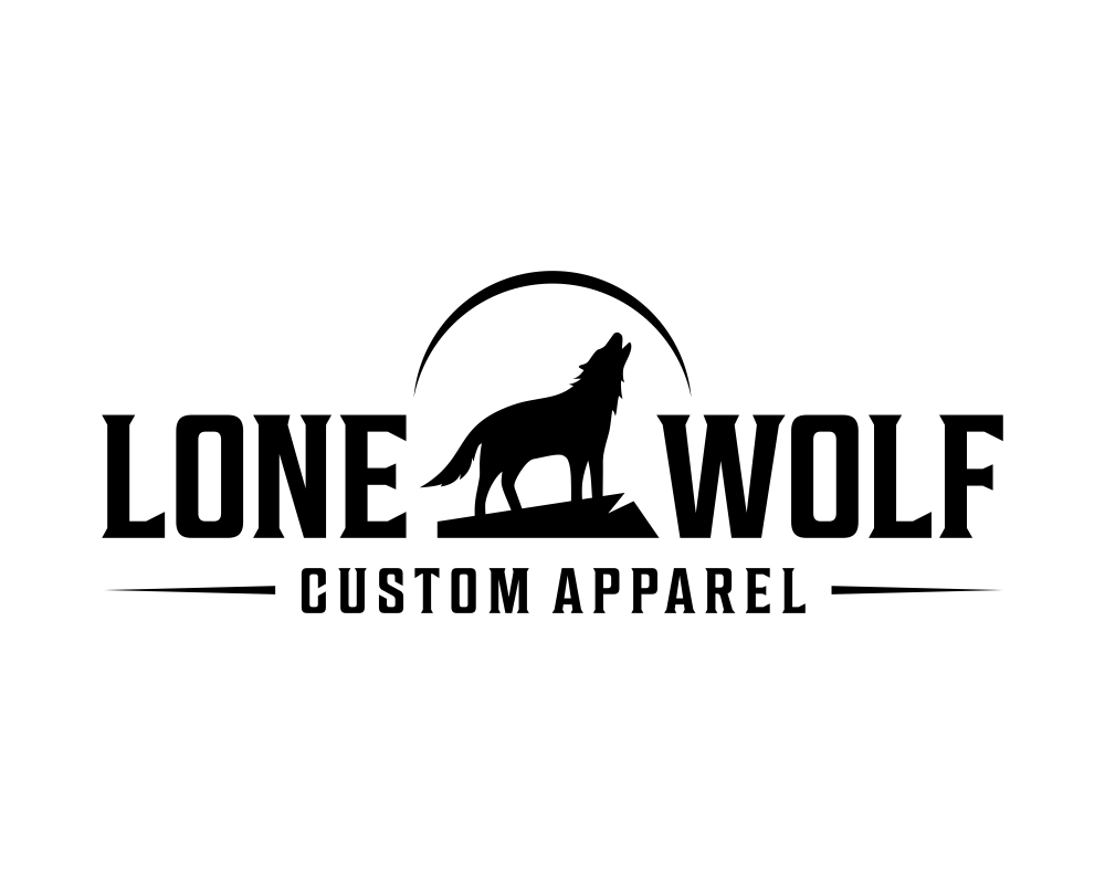 Lone Wolf Custom Apparel | Logo Design Contest | LogoTournament